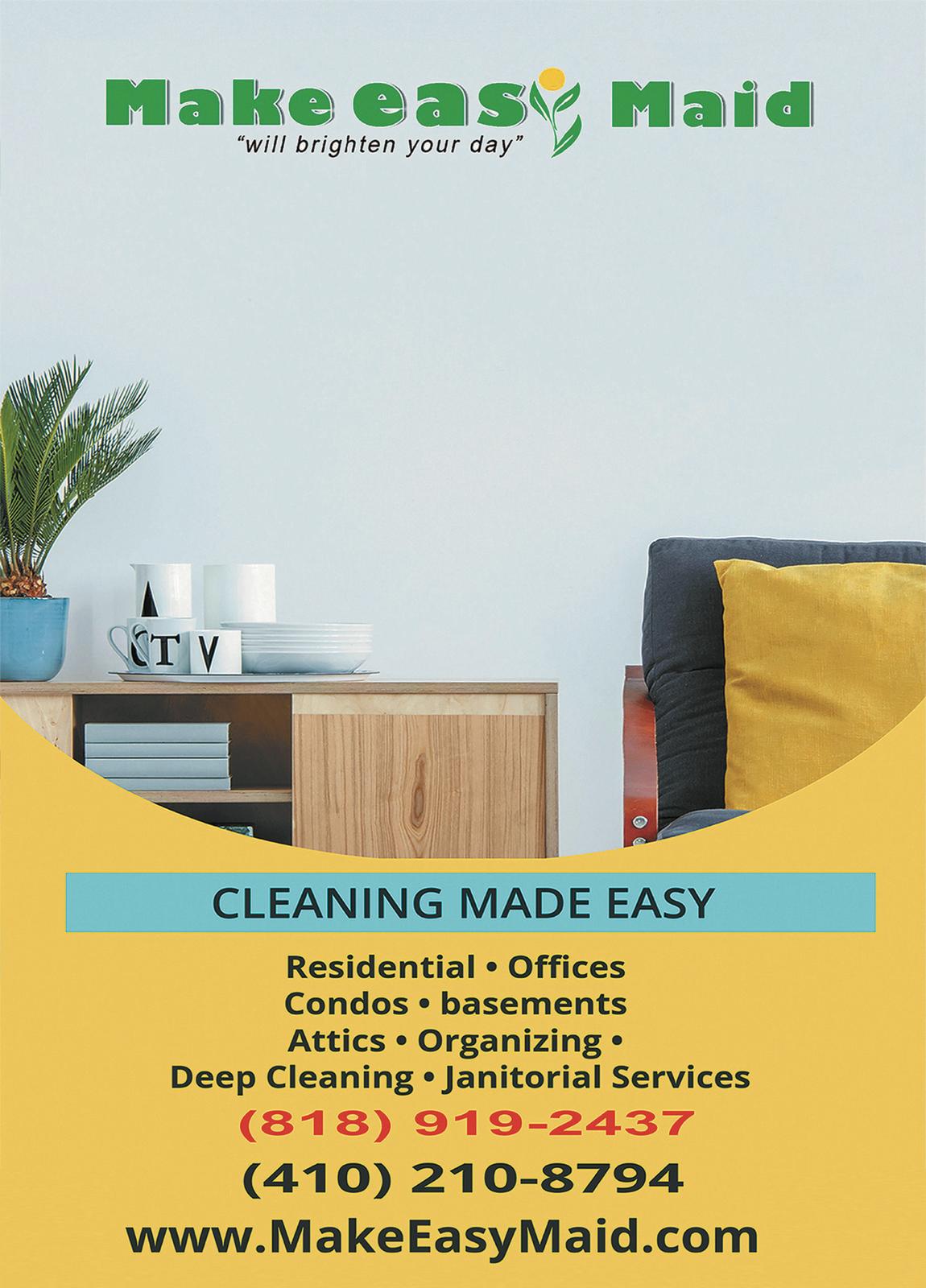 Get The Best Home Cleaning Services - Make Easy Maid